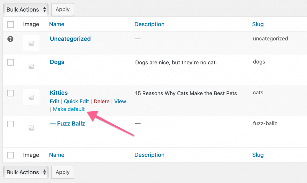 WooCommerce Set Default Product Category Cinch Web Services