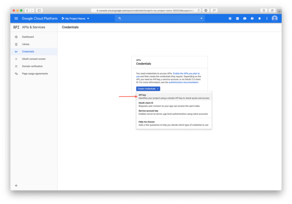 Google Maps API Credentials and Billing | Cinch Web Services
