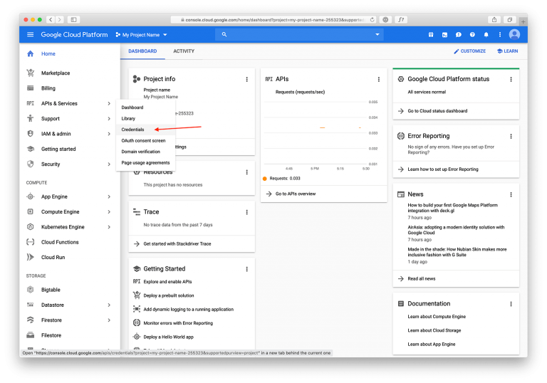 Google Maps API Credentials and Billing | Cinch Web Services